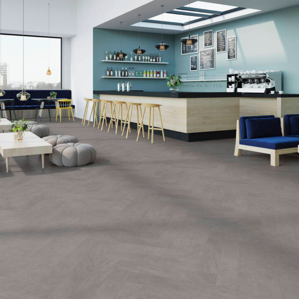 DESIGN 555 5385 Dark Concrete 2,5mm/NS 0,55mm Dryback | Afloor Design